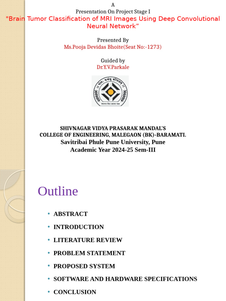 Brain Tumor Classification of MRI Images Using Deep | PDF | Brain Tumor ...