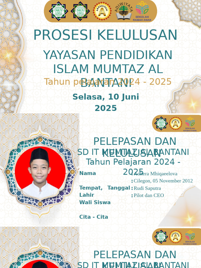PPT KELULUSAN SD & SMP 2025 | PDF