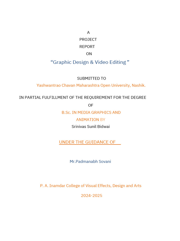 Srinivas Sunil Bidwai - Blackbook | PDF