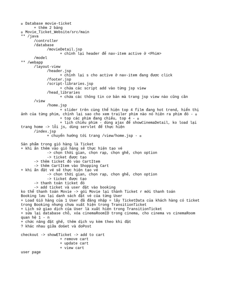 Project Web Note | PDF