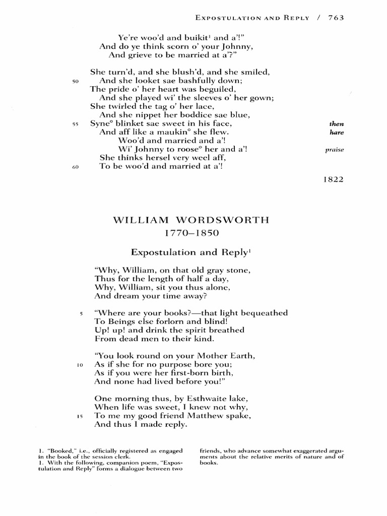 Wordsworth 2 | PDF