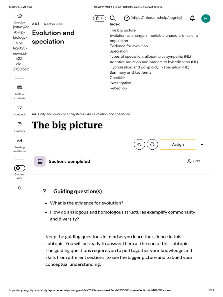 Evolution and Speciation Overview | PDF | Genetic Code | Nucleic Acid ...