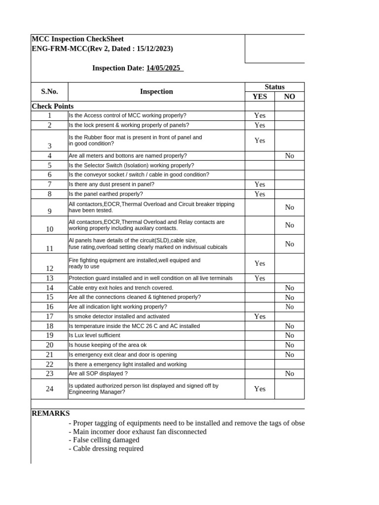MCC # 5 (Packing) | PDF | Relay | Fuse (Electrical)
