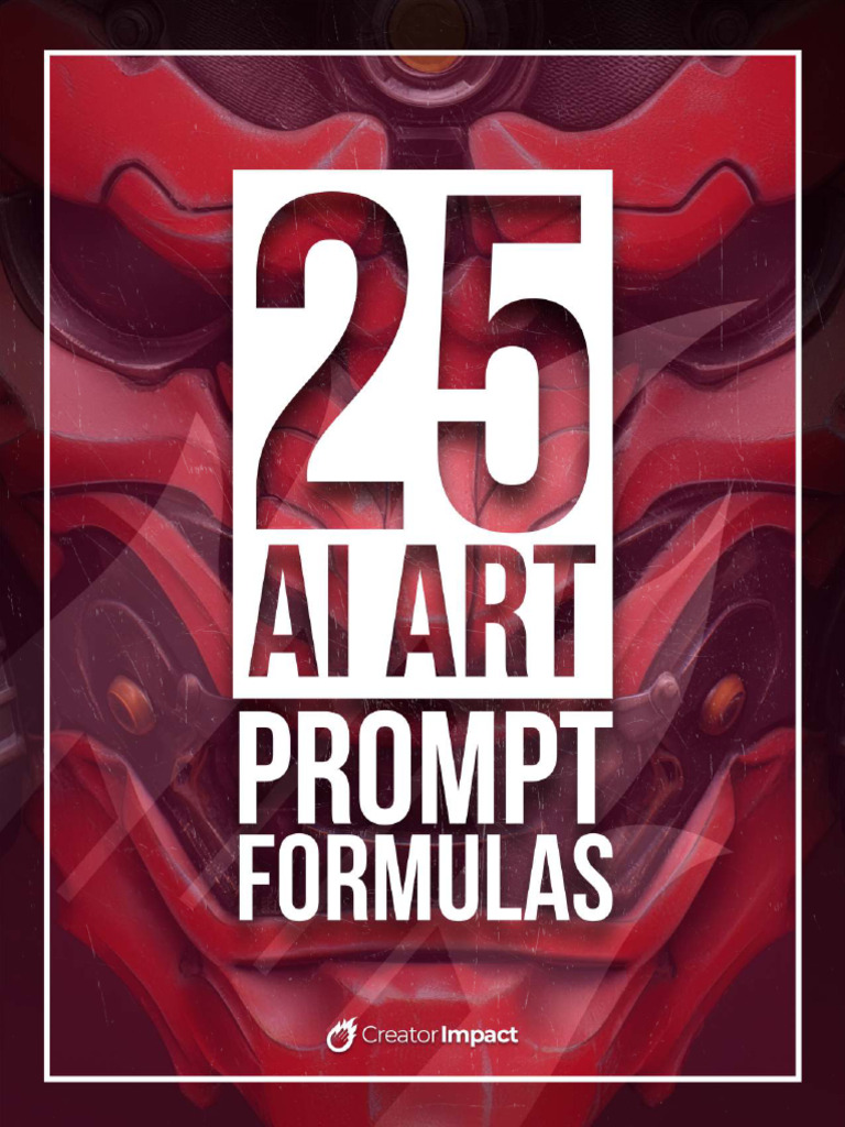 AI Art Prompt Formulas Guide | PDF | Camera | Image