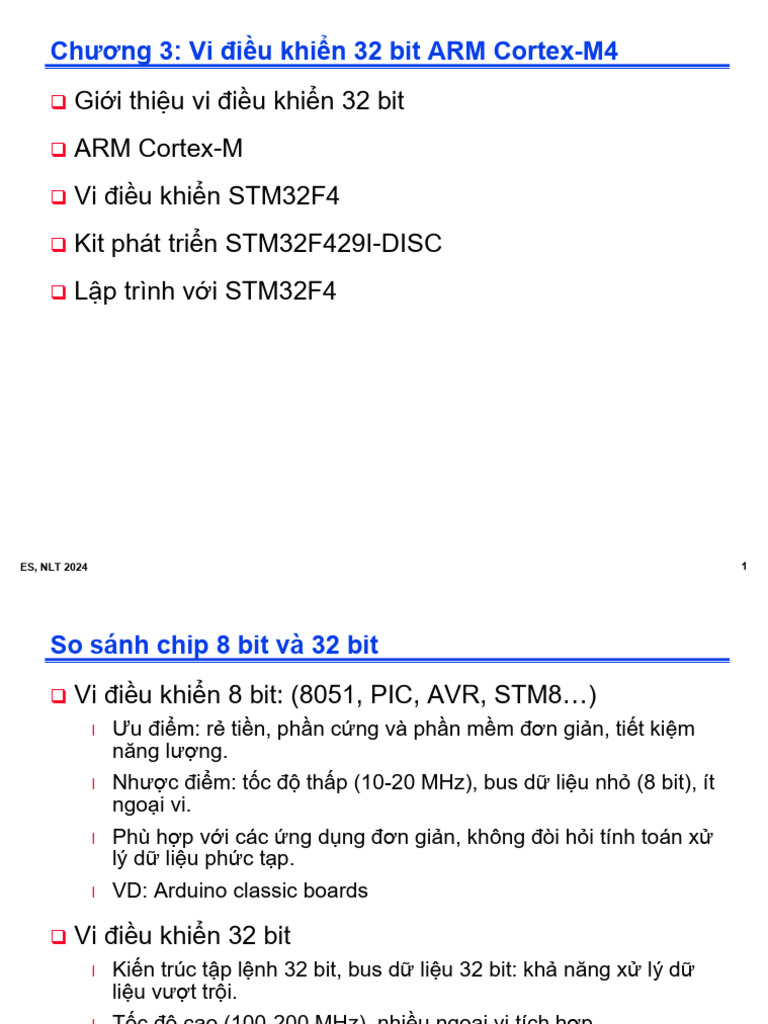 Embedded System 2024.2 Chap3 | PDF