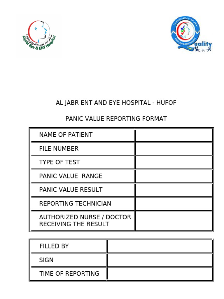 Panic Value Format | PDF