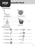 Year 1 Unit 4 Lunchtime | PDF | Lunch | Fruit