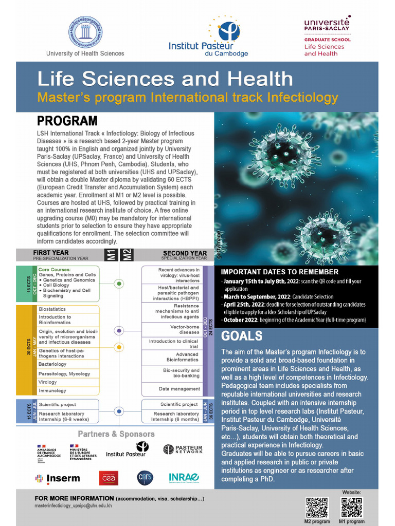 Master International Track Infectiology | PDF