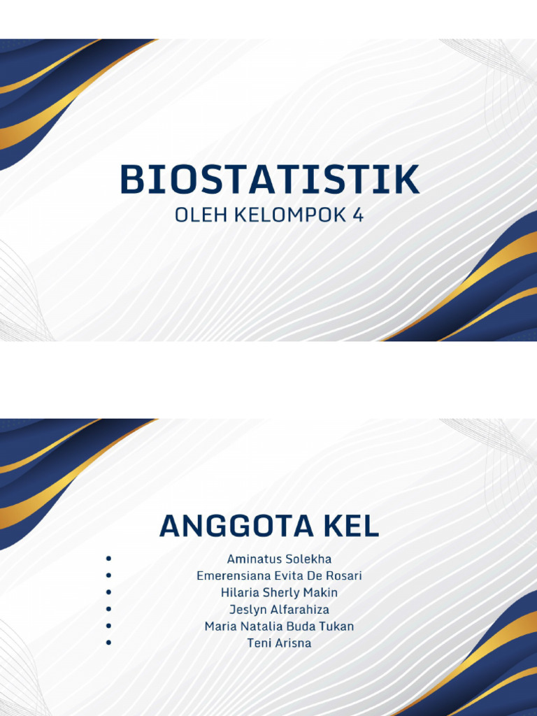 Bio Stat Is Tika | PDF