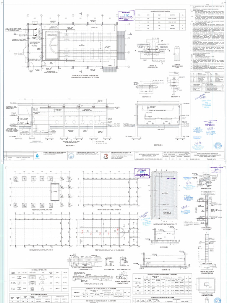 Chlorine Building Meda STR Drawing | PDF