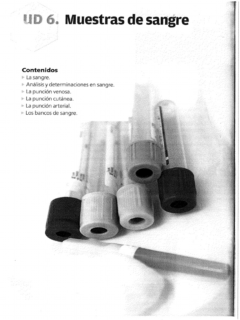 UD6 LIBRO LasMuestrasDeSangre | PDF