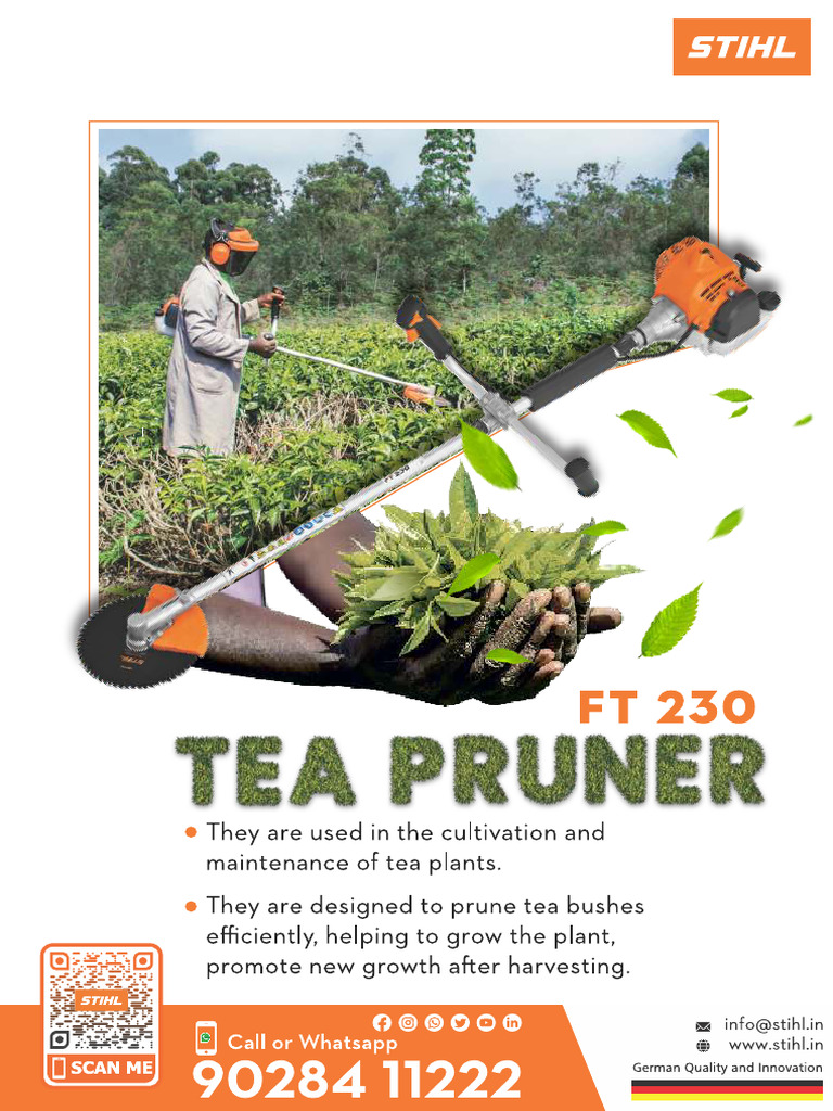 New Launched Tea Pruner | PDF