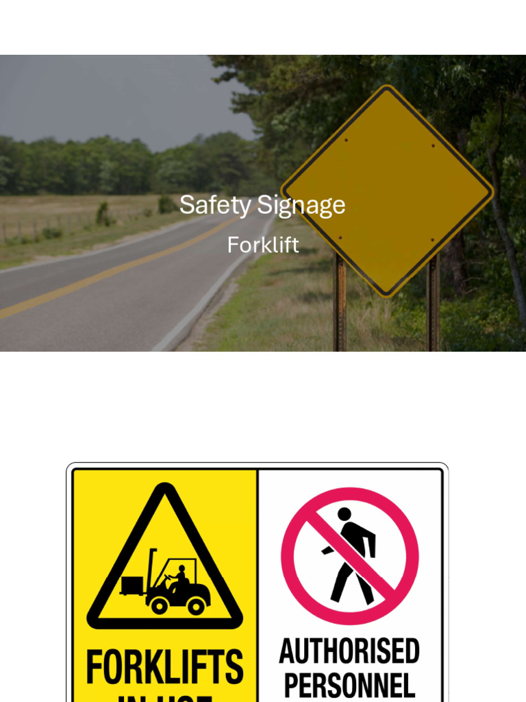 Safety Signage | PDF