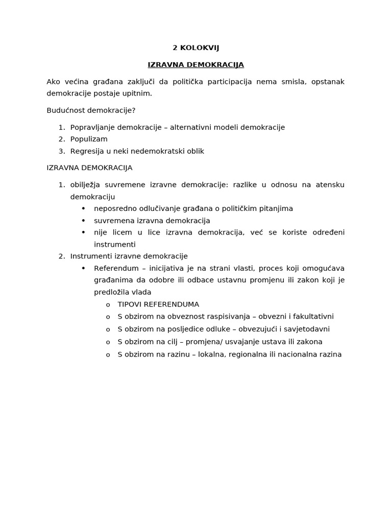 2 Kolokvij | PDF