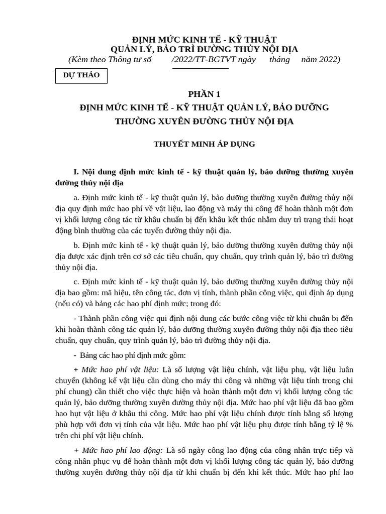 Dinh Muc Thuy Noi Dia | PDF