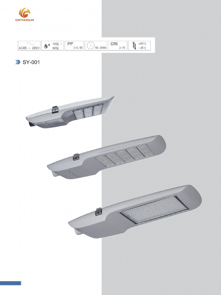 Ac Street Light Catalog | PDF