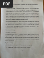 Community Mobilization Strategies Explained | PDF | Community | Empowerment