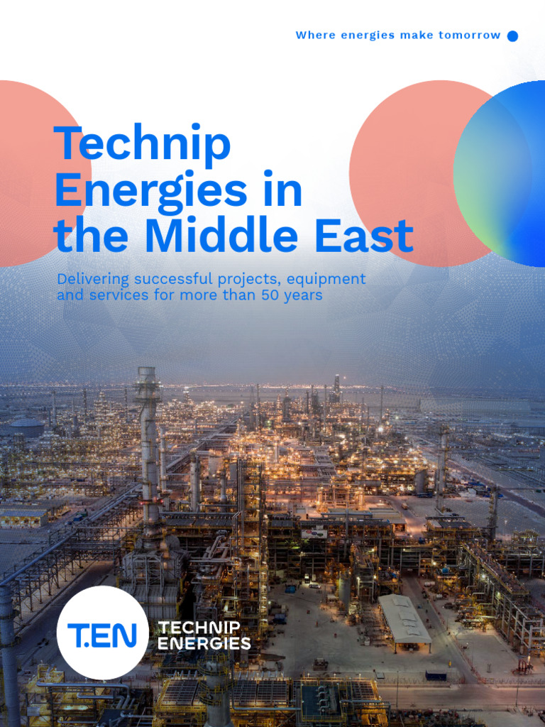 Technip Energies Middle East Brochure | PDF | Fossil Fuels | Hydrocarbons