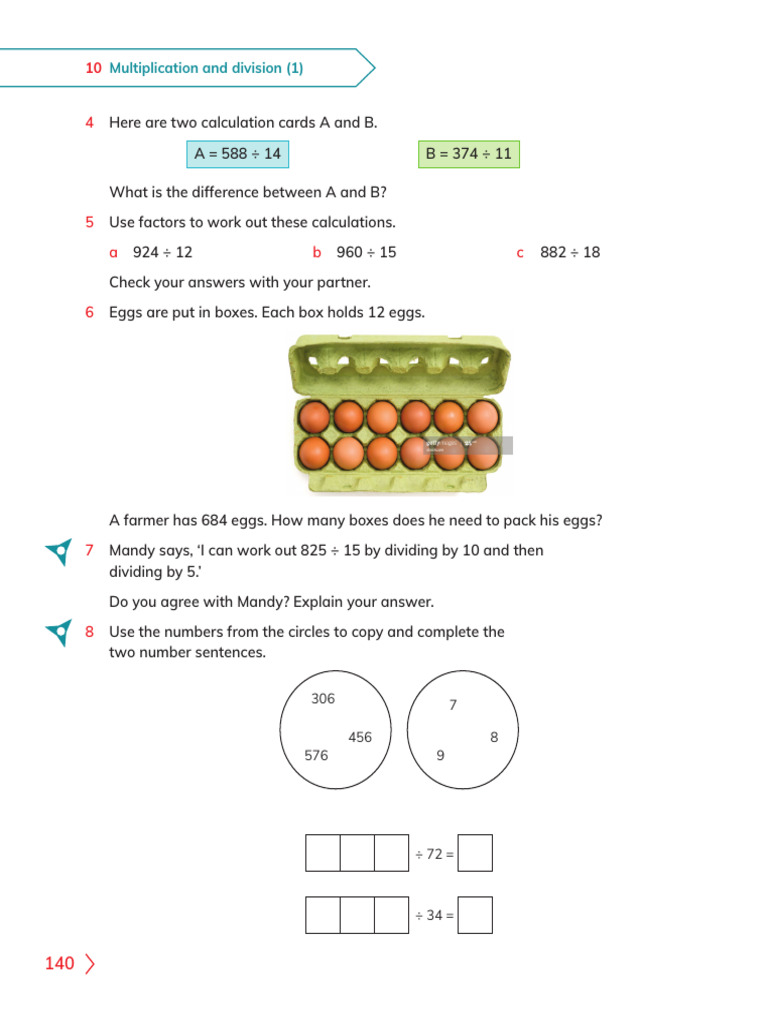Maths LB Grade 6 P-Lesson29 | PDF | Multiplication | Elementary Mathematics
