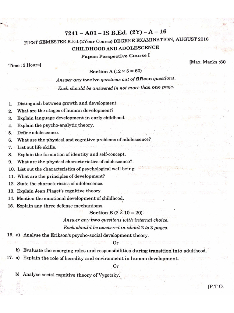 Question Paper | PDF