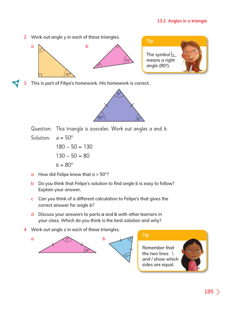 Calculating Angles in Triangles | PDF | Triangle | Triangle Geometry