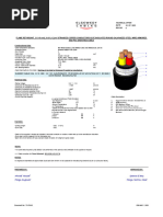 Ducab XLPE Cable Spec | PDF | Electrical Conductor | Electrical Equipment