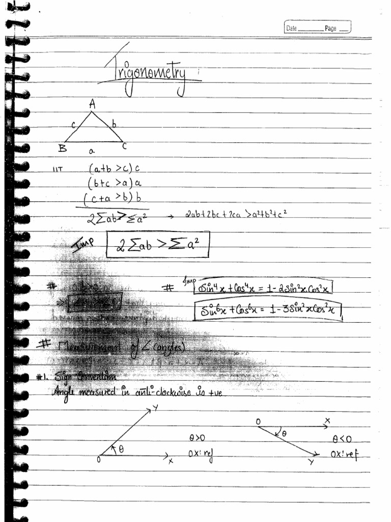 Trignometry | PDF