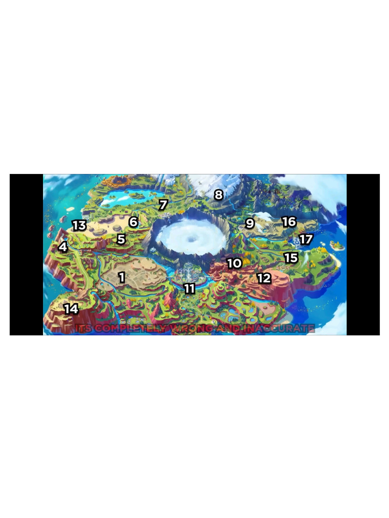 Pokemon Violet Map | PDF