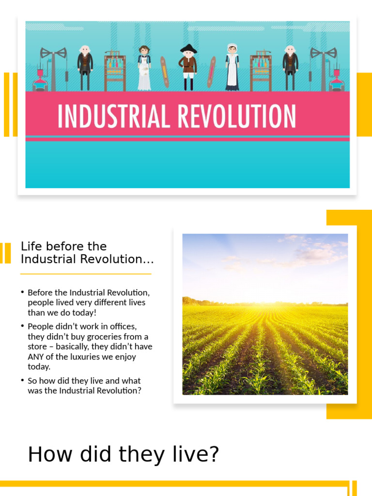 Grade 8 Term 1 The Industrial Revolution | PDF | Industrial Revolution ...