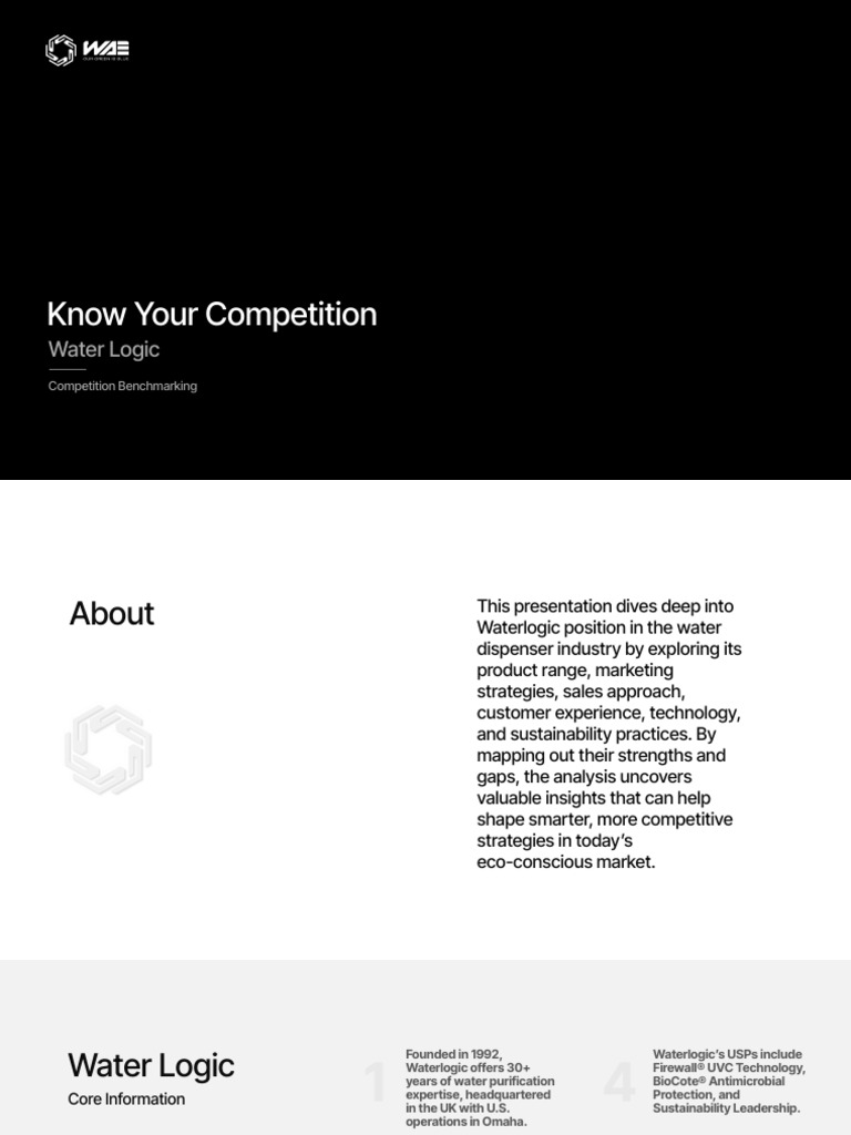 Competition Analysis (Waterlogic) - Removed | PDF | Water Purification ...