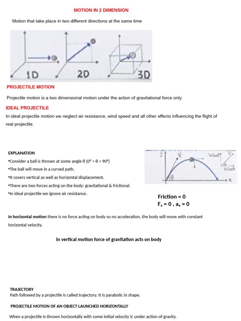 Projectile Motion Analytical Mechanics | PDF | Dynamics (Mechanics) | Physical Sciences