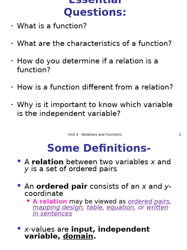 Determining Functions from Relations | PDF | Function (Mathematics ...
