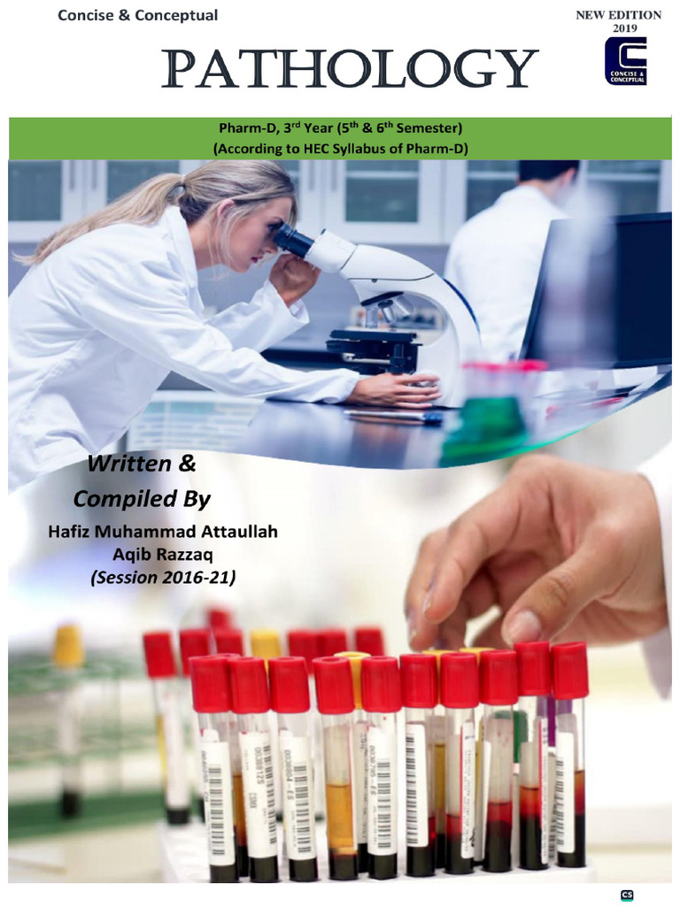 Pathology Book by H.M.attaullah and Aqib Razzaq (For Pharmacy Student) | PDF