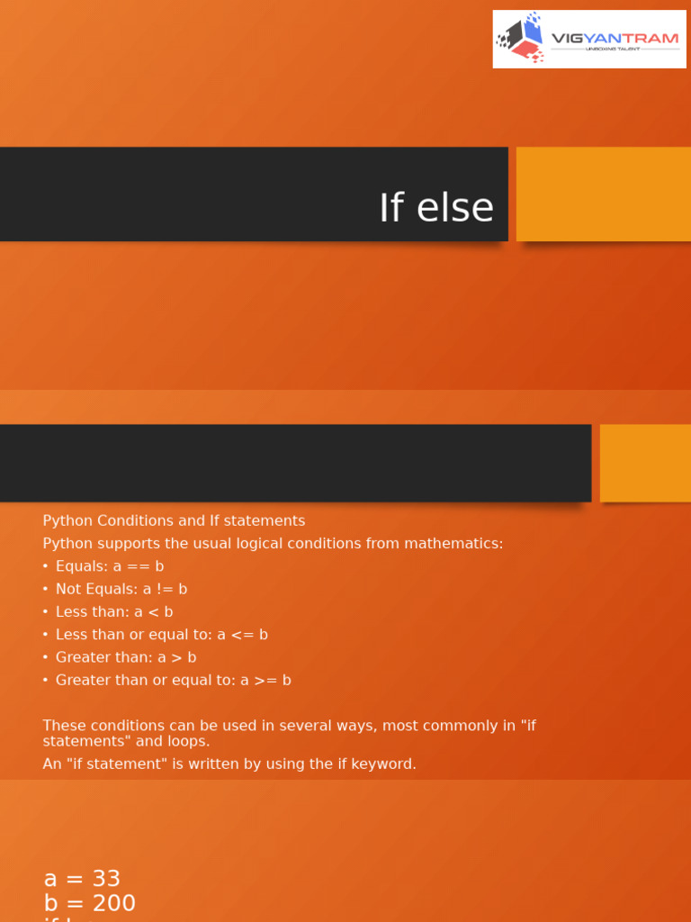 If else | PDF
