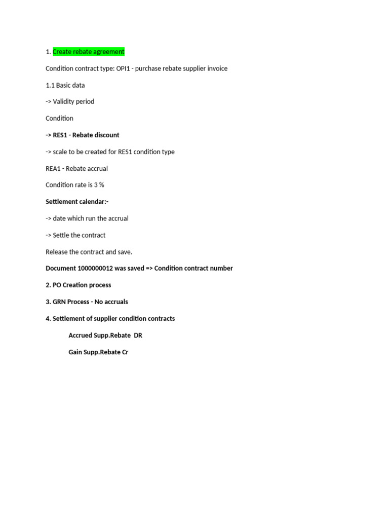 Rebate Process | PDF