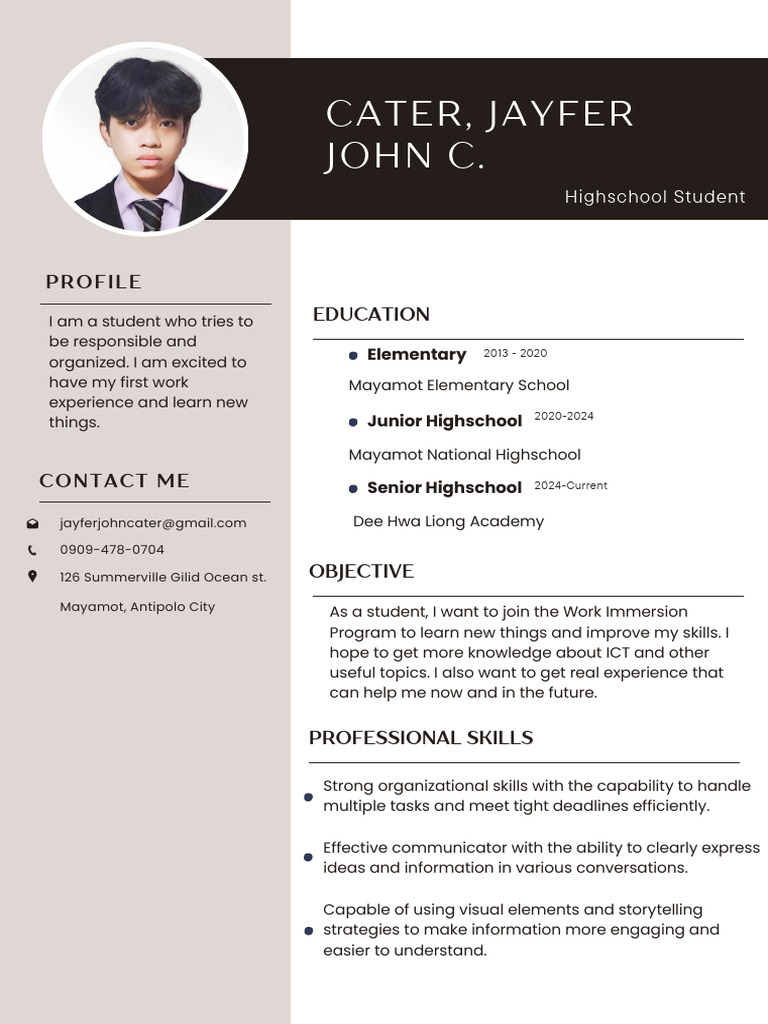 Simple Professional CV Resume 20250611 213352 0000 | PDF