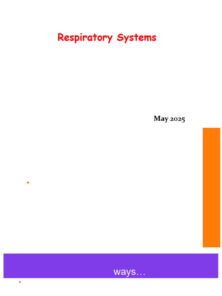 Understanding Respiratory Systems | PDF | Respiratory System | Gill