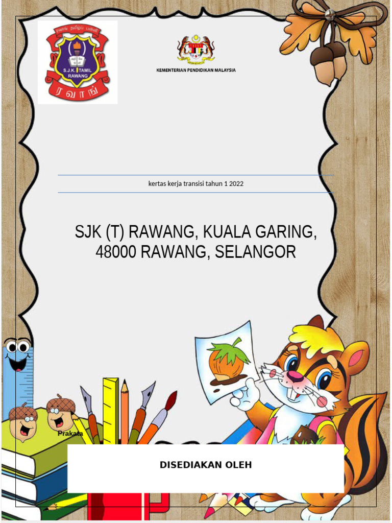 Kertas Kerja Transisi Tahun 1 | PDF