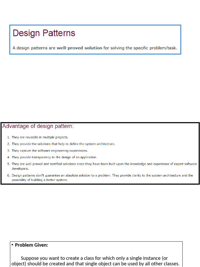 Design Patterns | PDF