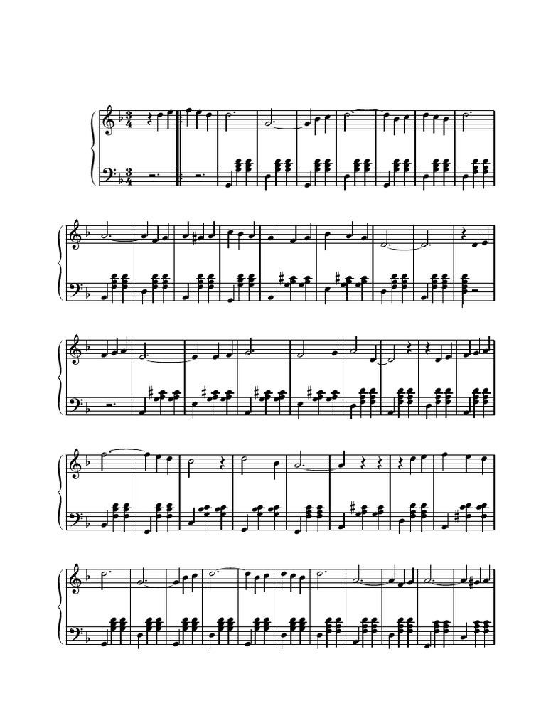 Matko Moja Ja Wiem - Tadeusz Woźniakowski Walc | PDF