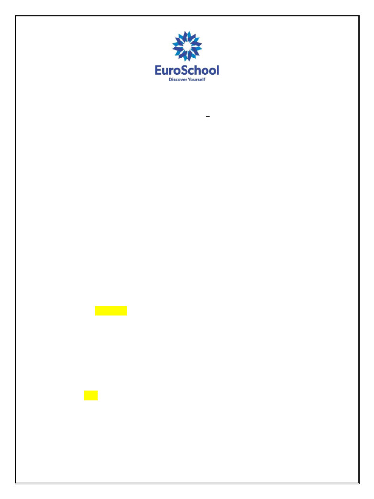 Grade 10 ComputerApplications FA1 PP2 2025-26 AK | PDF | String ...