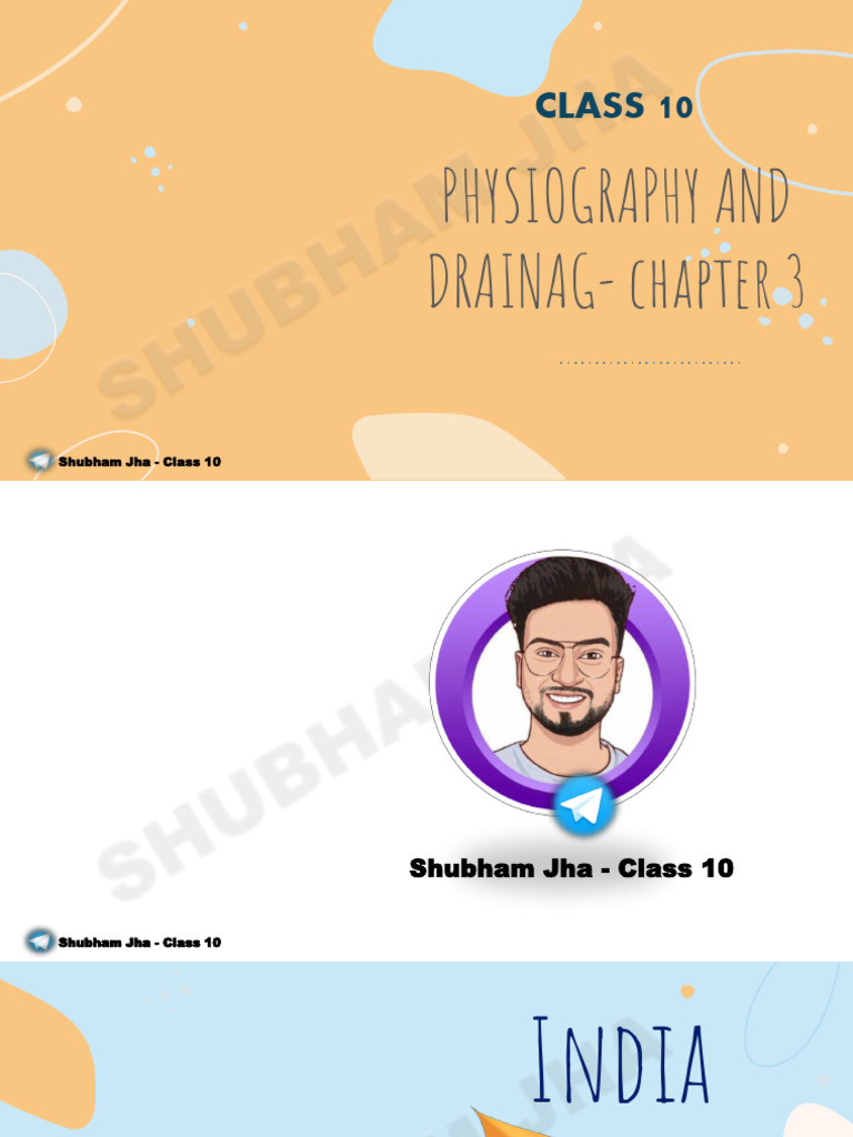 Physiography and Drianage - Geography Chapter 3 | PDF | Amazon River | Himalayas