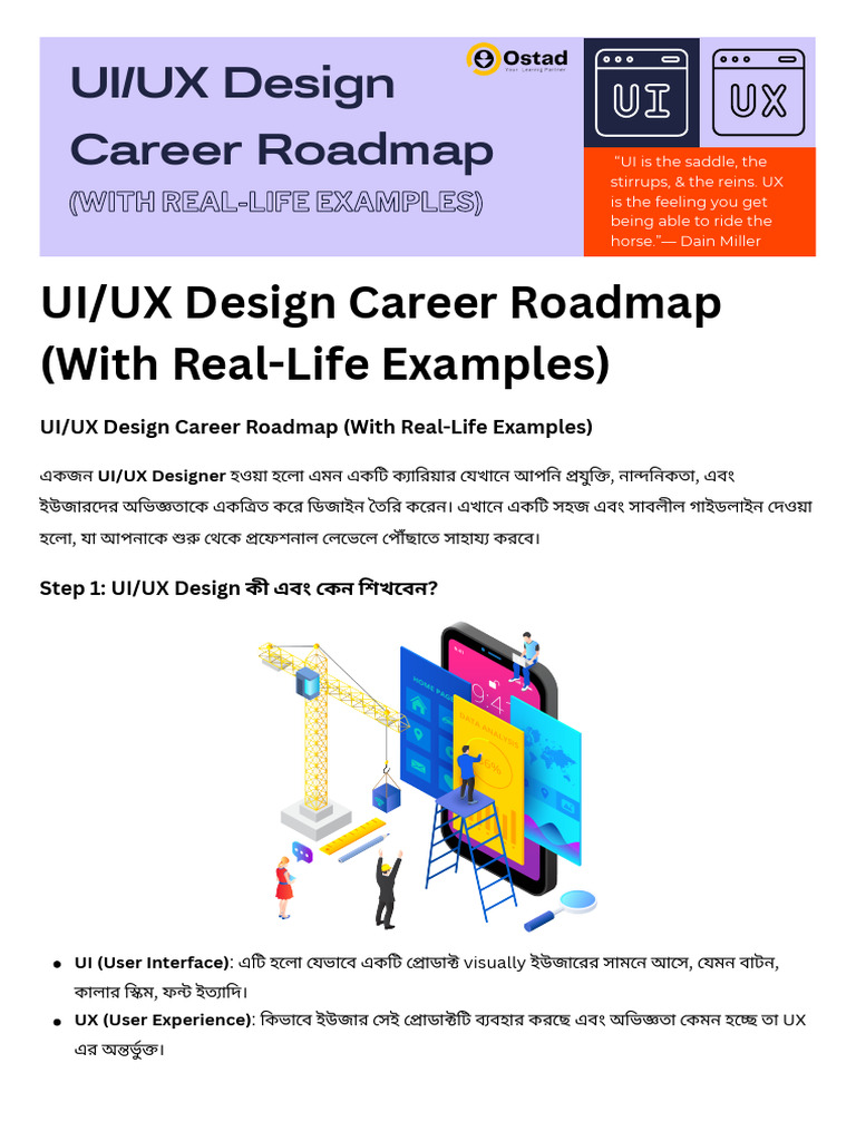 2024-12-11T09!56!30.499Z-UIUX Design Career Roadmap (With Real-Life Examples) | PDF