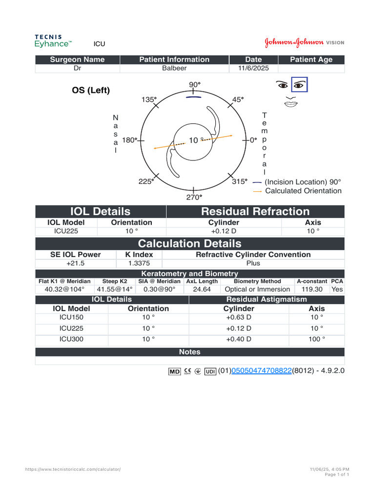 Calculator Toric Calculator - 2025-06-11T161511.881 | PDF | Lenses ...