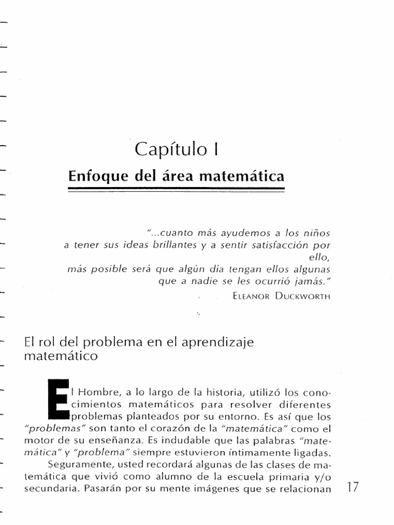 Cap.1- Libro_ ¿Cómo Enseñar Matemática en El Jardín_ a.gonzalez - e.westein | PDF