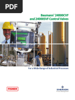 Baumann 24000CVF/SVF Control Valves | PDF | Valve | Building Engineering