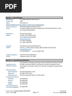 Q20 Instant Lubricant Safety Data Sheet | PDF