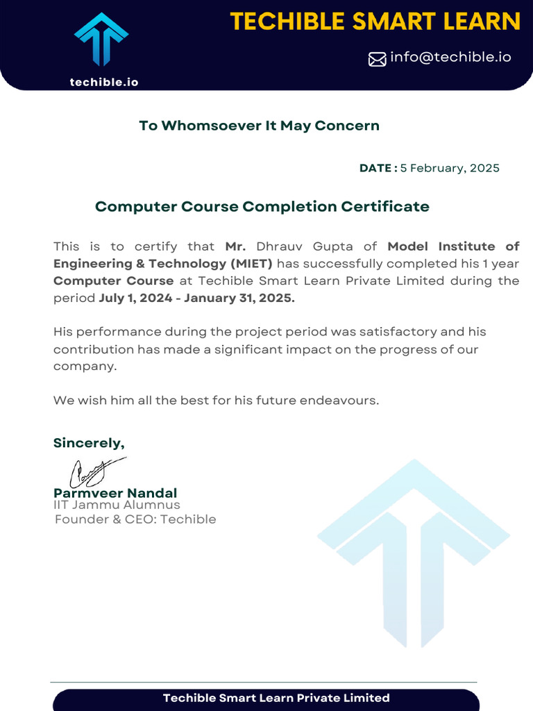 Comp Certificate - 20250522 - 214804 - 0000 | PDF