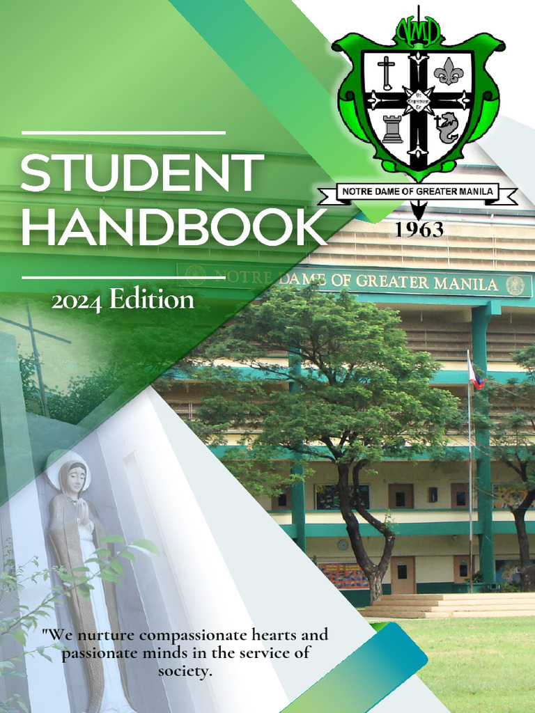 NDGM Student Handbook 2024 Edition | PDF | Jesus