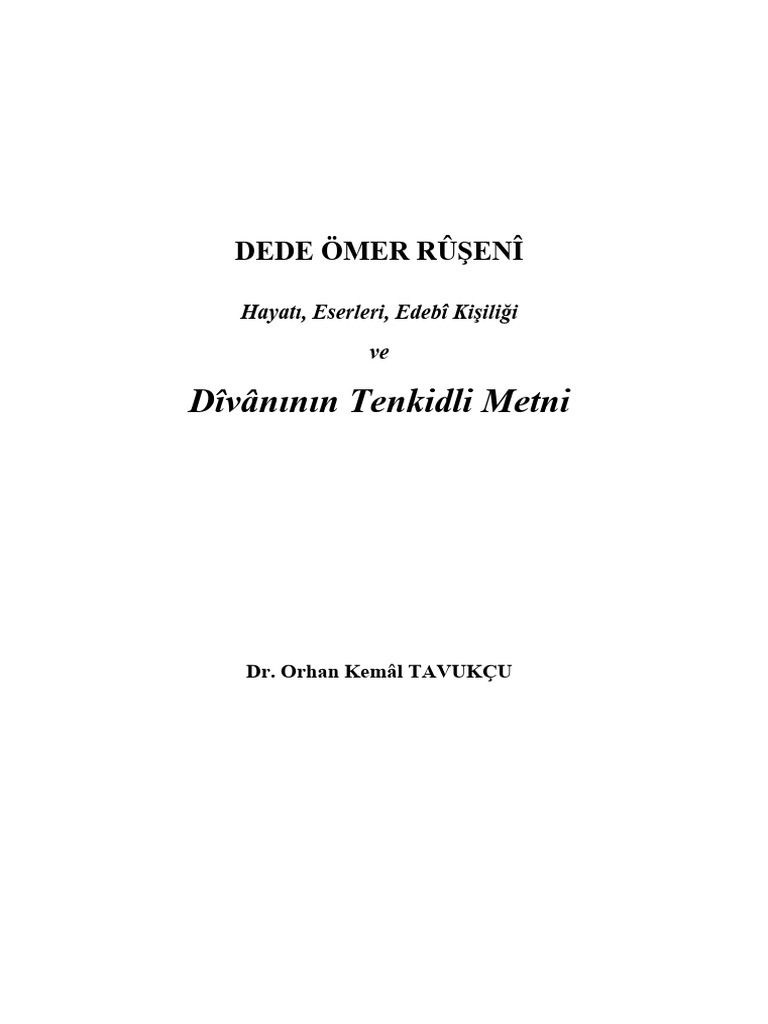 10601, Dede Omer Rusenipdf | PDF